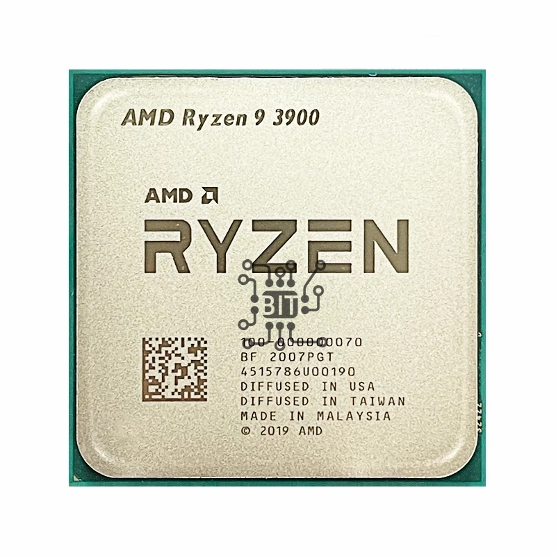 Amd Ryzen 3900x R9 3900x Ghz Twelve-core 24-thread Cpu Processor 7nm L3 ...