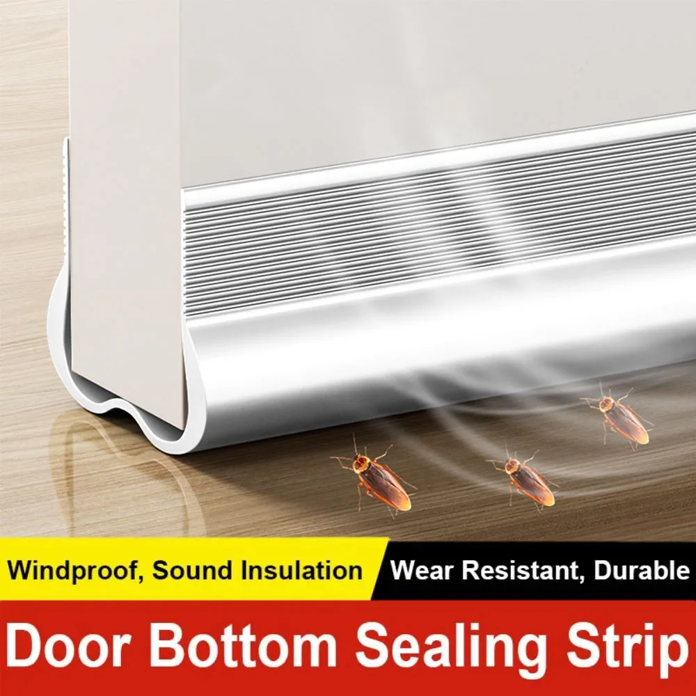 93cm-PVC-Adjustable-Door-Bottom-Seal-Strip-Weatherstrip-Under-Door ...