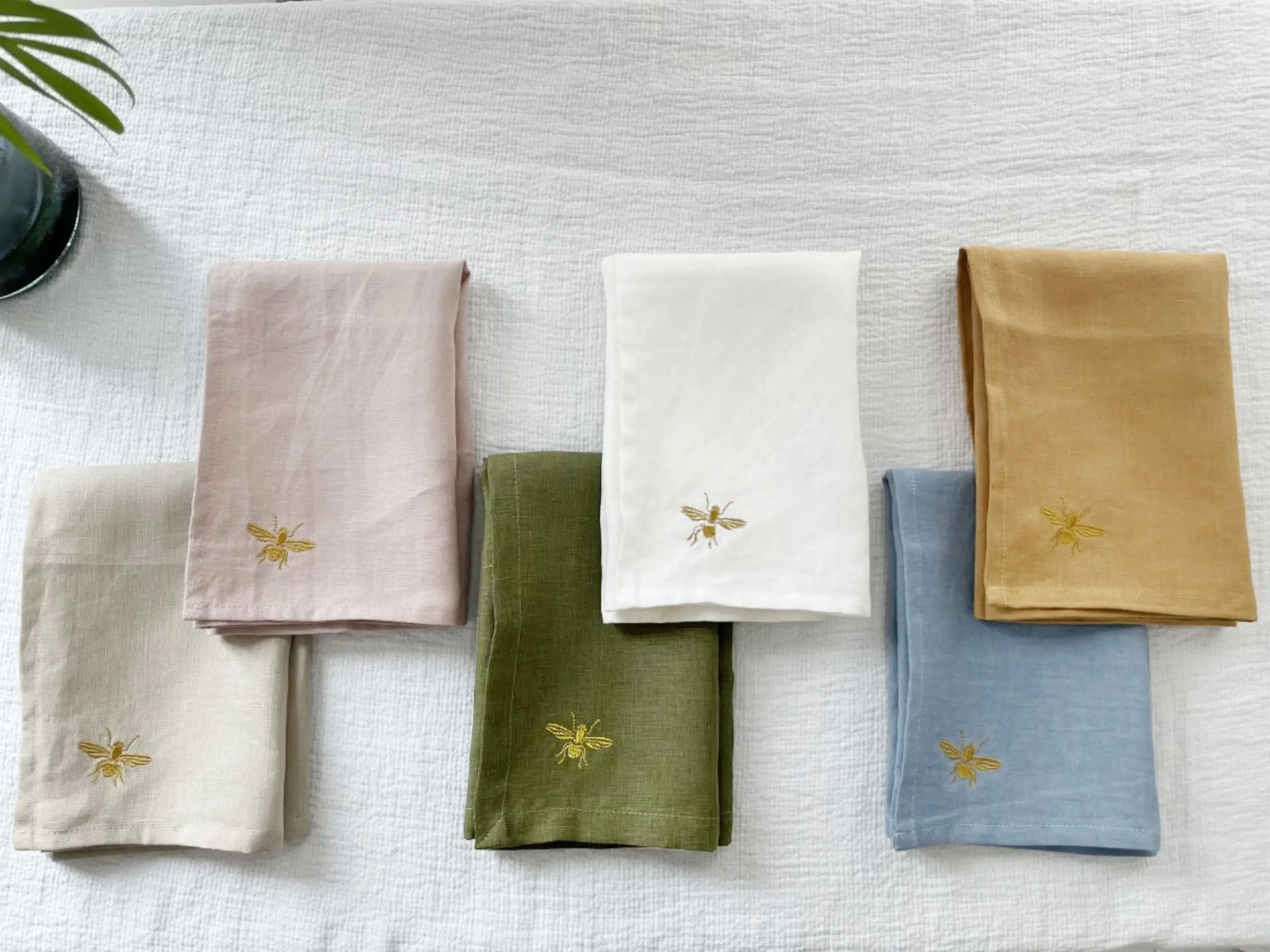 100-Linen-Napkin-4pcs-Linen-Party-Table-Cloth-Dinner-Restaurant-Home ...