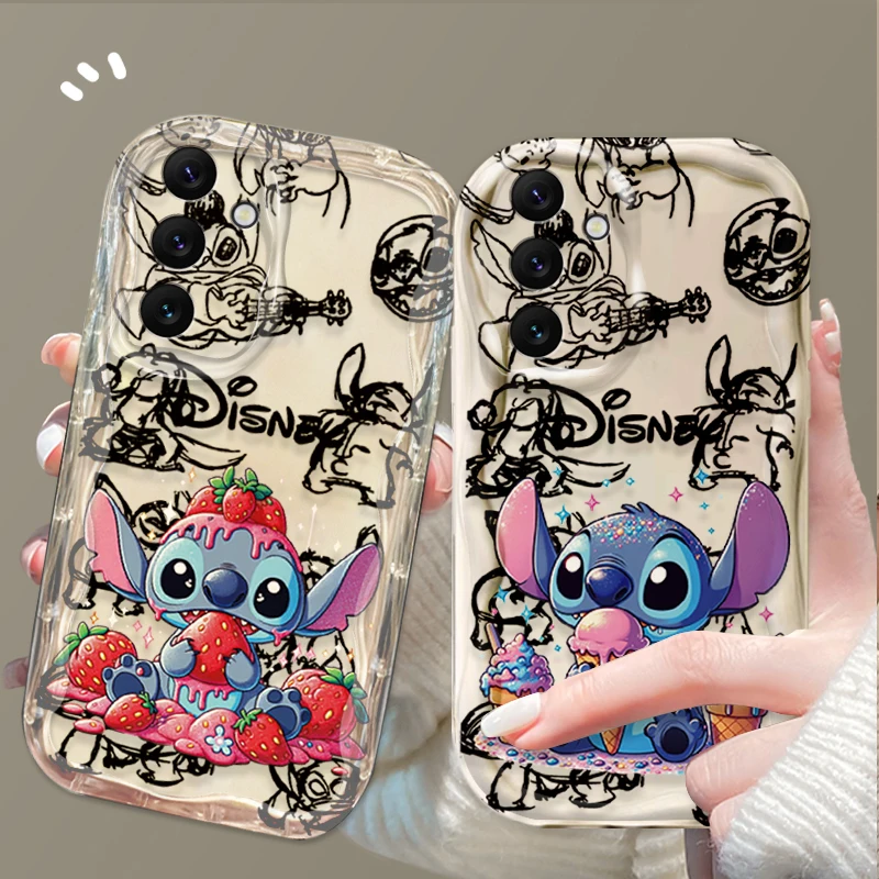 Cartoon Stitch Phone Case for Samsung Galaxy A06 A55 A35 A25 A15 A05 ...