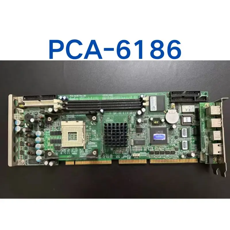 Second-hand-industrial-control-computer-motherboard-PCA-6186-Rev-B1 ...