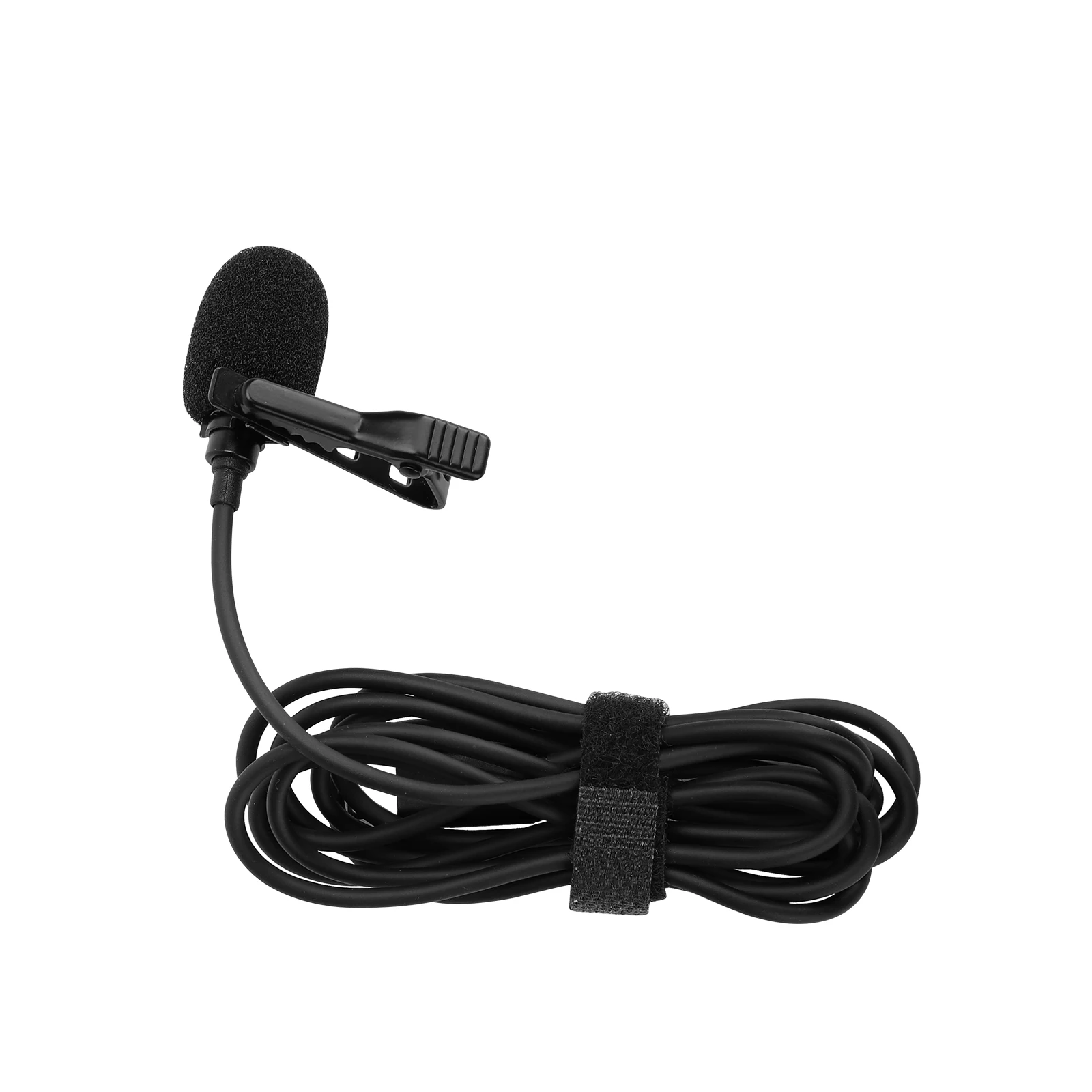 Generic Lavalier Microphone Clip-On Lav Mini Mic Video Recording ...