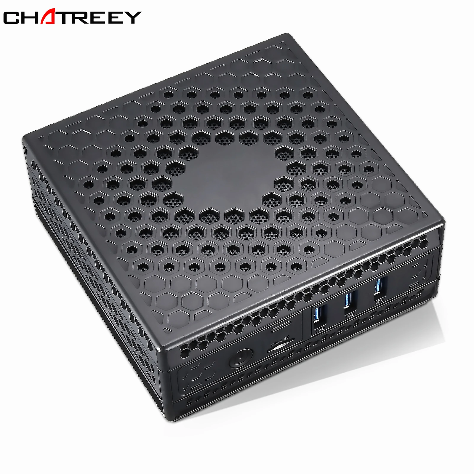 Chatreey Ac1-z Fanless Mini Pc Intel Celeron Quad Core J4125 Desktop ...