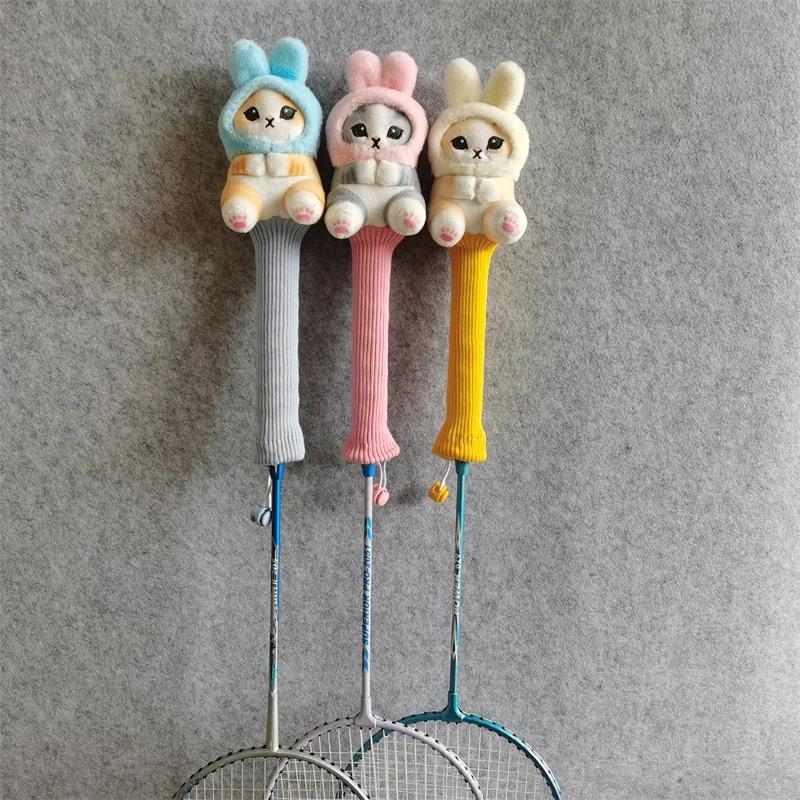 Cute-Cat-Badminton-Racket-Handle-Cover-Cartoon-Grip-Protectors ...