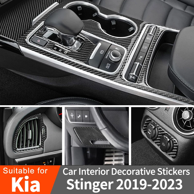 Car-Decoration-Sticker-For-Kia-Stinger-2019-2020-2021-2022-2023-Car-ABS ...