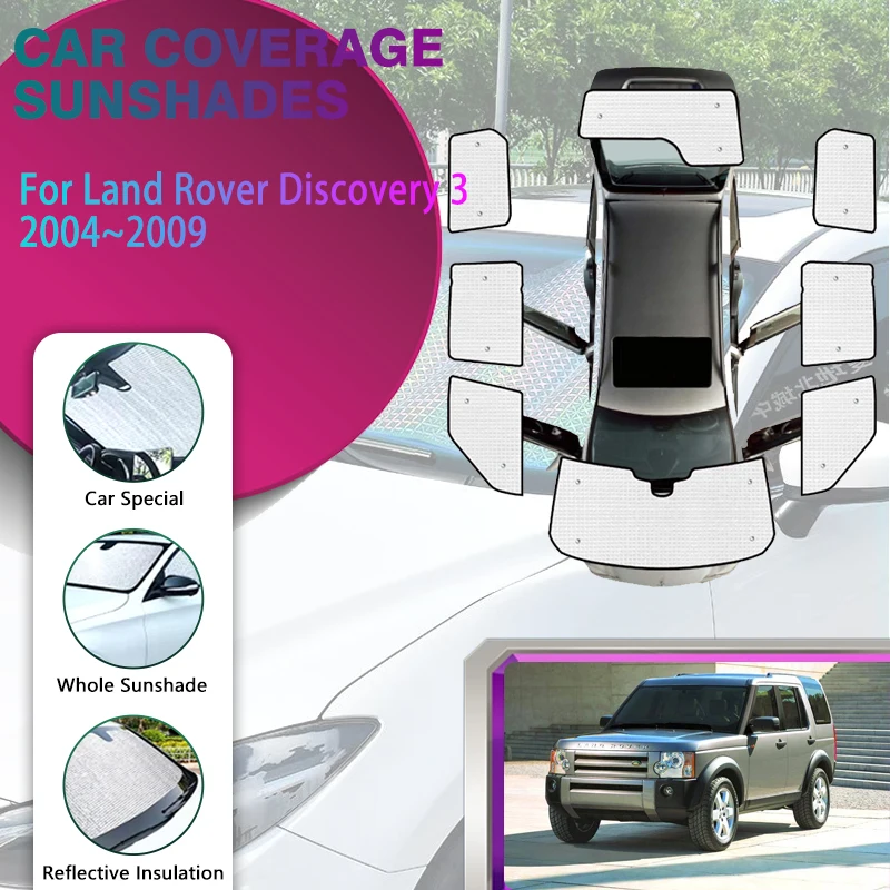 Car-Full-Sunshades-For-Land-Rover-Discovery-3-L319-LR3-2004-2010 ...