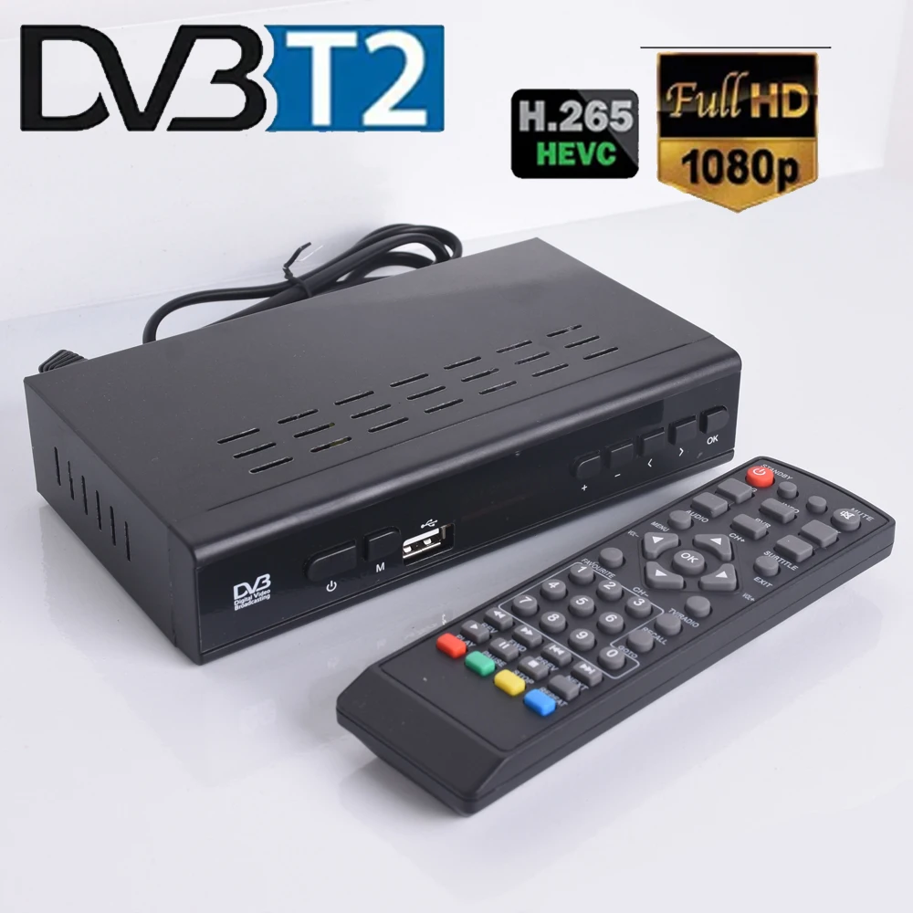 DVB-T2-H-265-Receiver-1080P-HD-Terrestrial-Digital-Video-Broadcast-TV ...