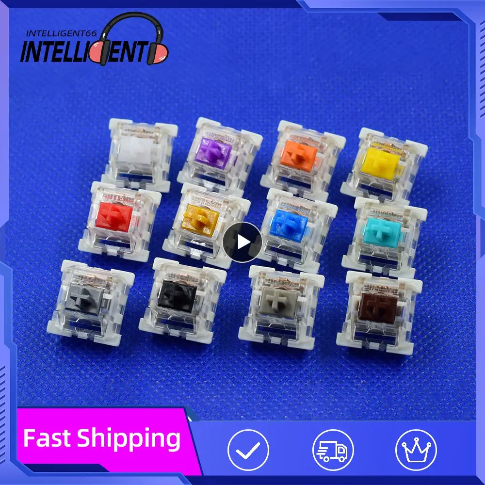 Easy-To-Install-Keycap-Comfort-19-Styles-Mechanical-Keyboard-Shaft-Mute ...
