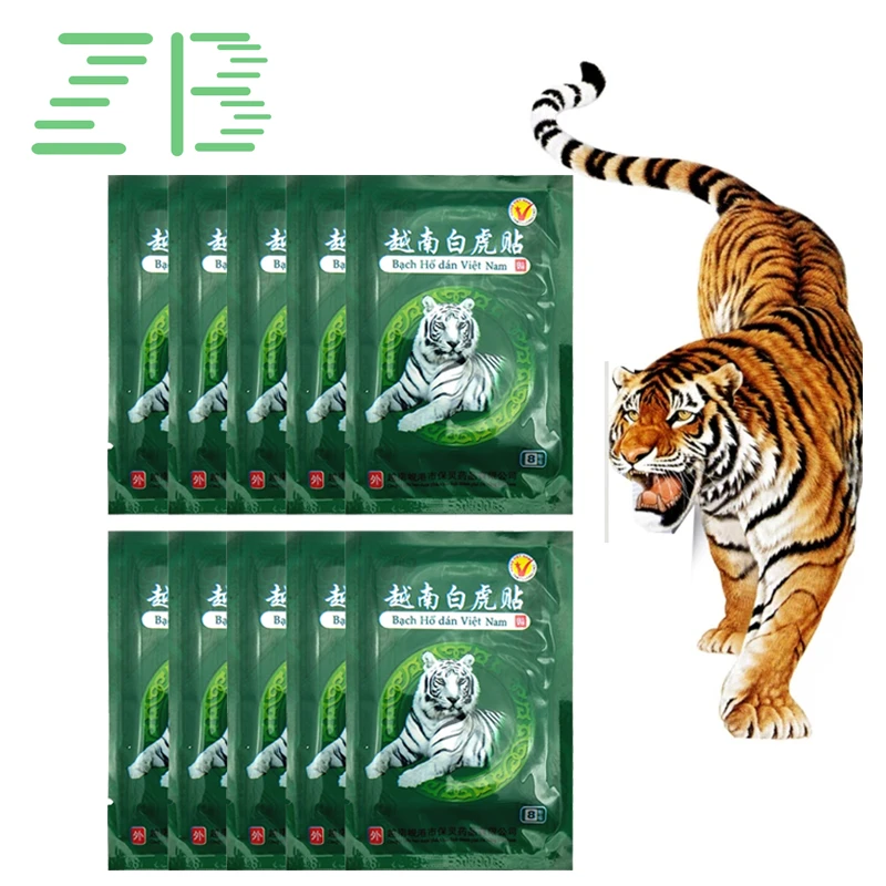 Vietnam White Tiger Balm Plaster Soothing Muscles Medicated Plasters ...