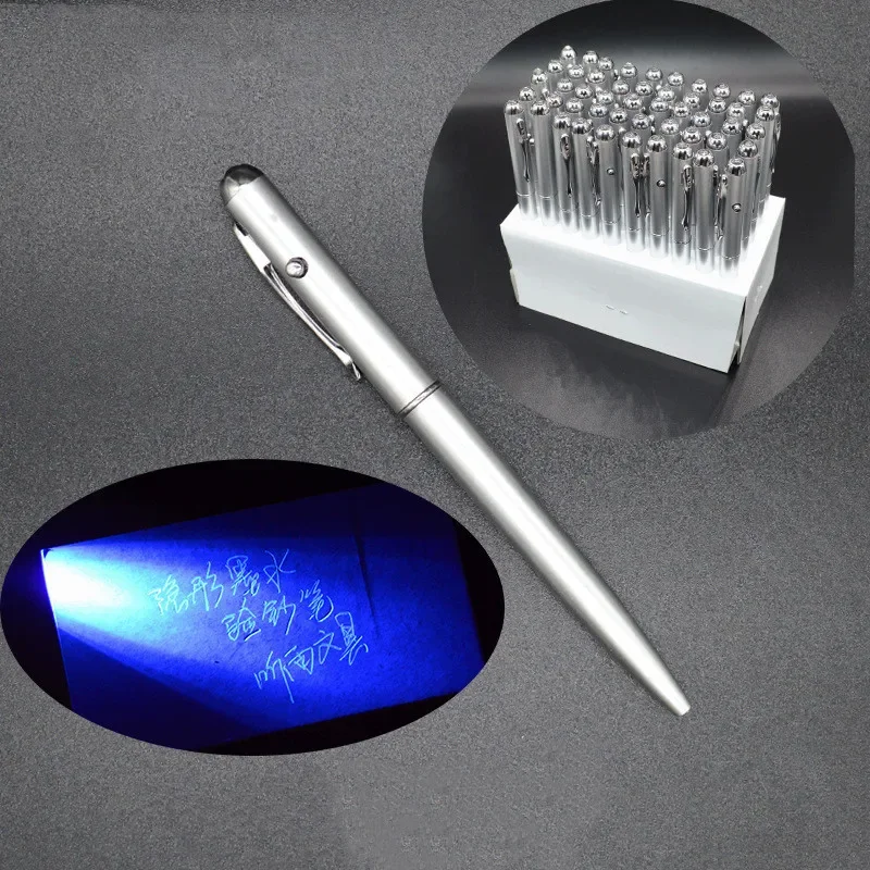1-2PCS-Plastic-Material-Invisible-Ink-Pen-Novelty-Ballpoint-Pens-New ...