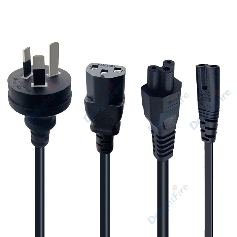 AU Plug Power Cable C5 C7 C13 AC Supply Cord Power Extension Cord For ...