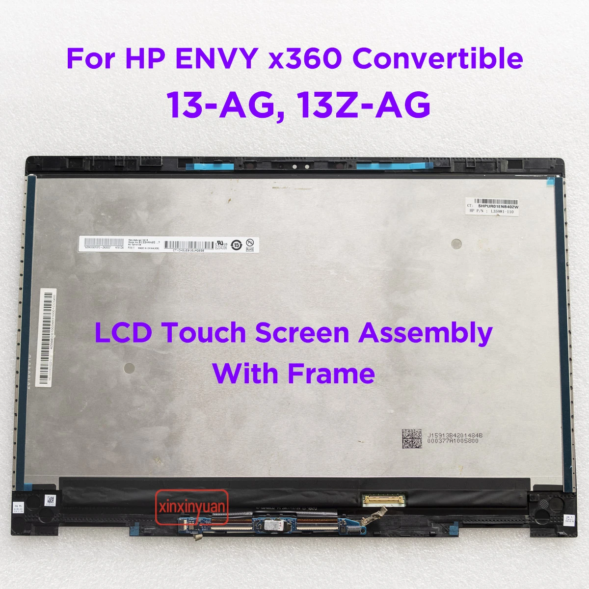13.3 LCD Touch Screen Digitizer Assembly For HP ENVY X360 13 AG 13Z ...