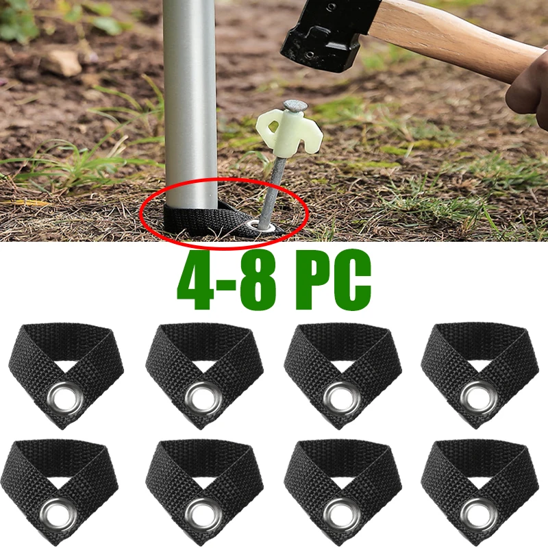 Outdoor Camping Tent Stake Holder Tent Peg Accessorie Canopy Pole ...