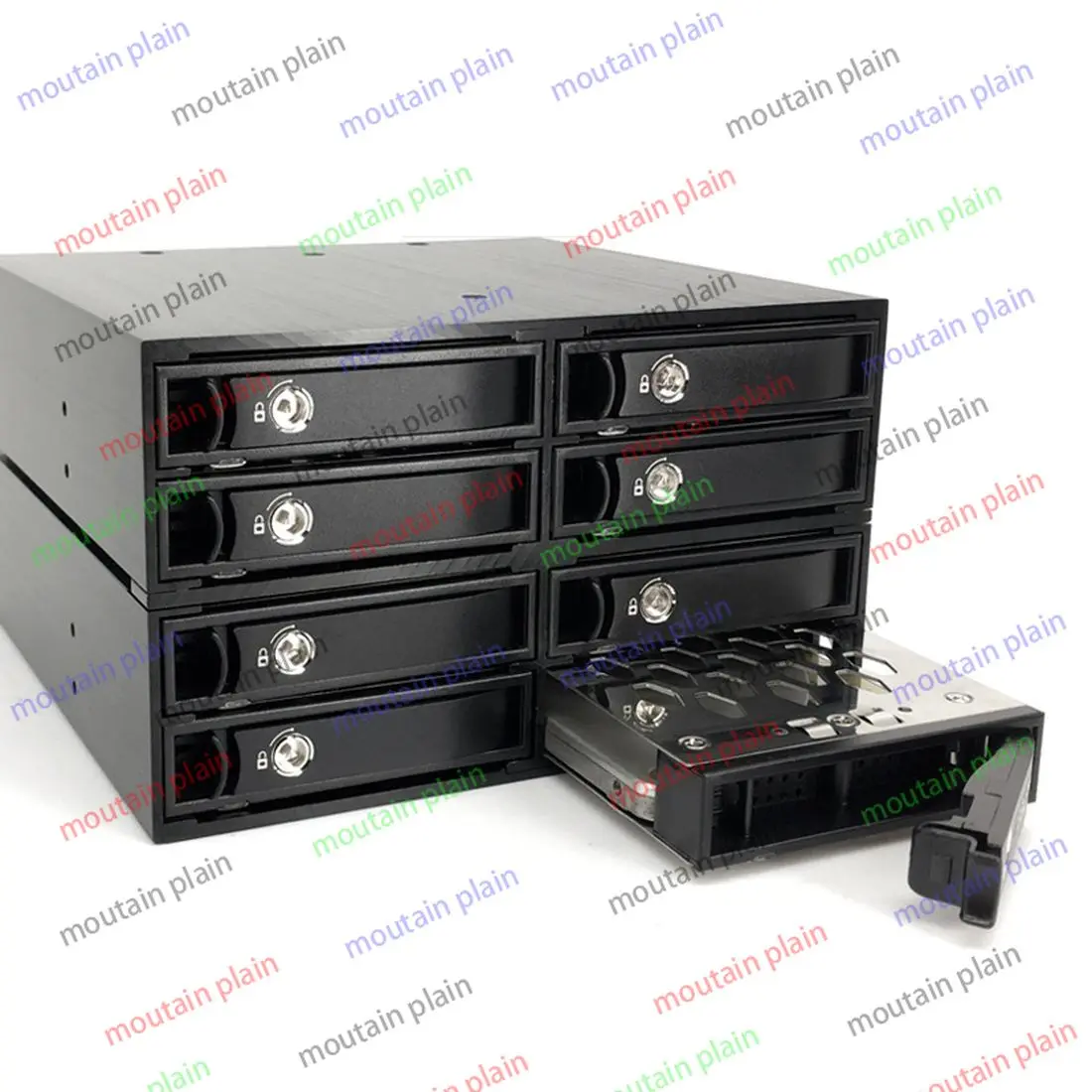 2-5-inch-8-Bay-MiniSAS-SFF-8087-8643-12Gbps-6Gbps-Enclosure-Extraction ...