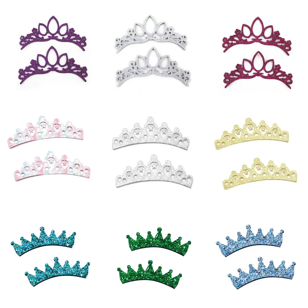 10pcs-Princess-Headband-Nonwovens-Patch-Girls-Hair-Accessories-Simple ...