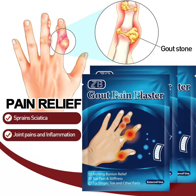 Professional patches for gout that reduce uric acid levels, reduce ...
