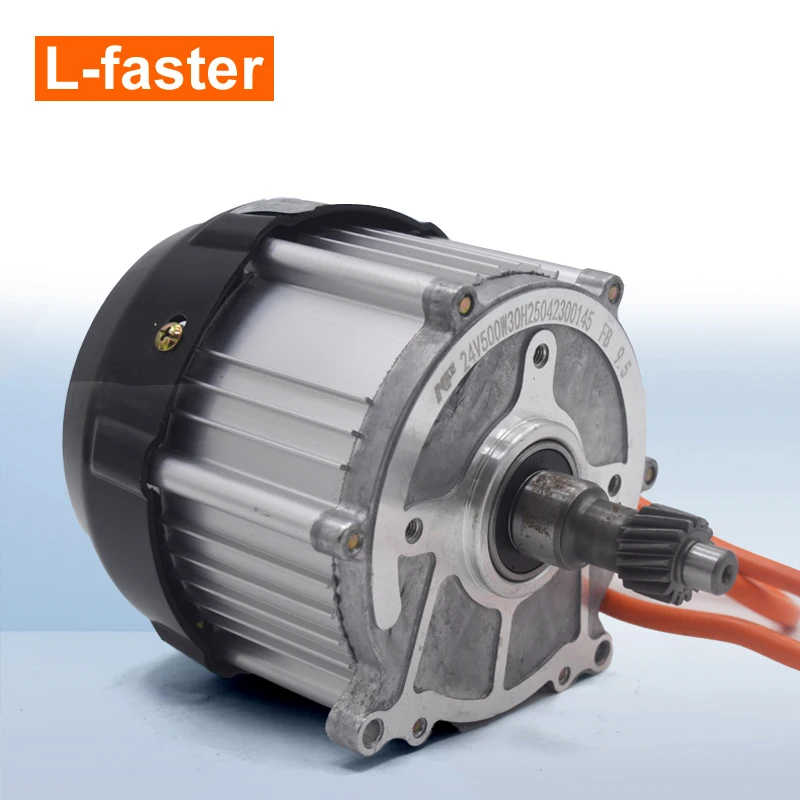 Replacement 24V 500W Electric Tricycle Brushless Motor Body 16T Without ...