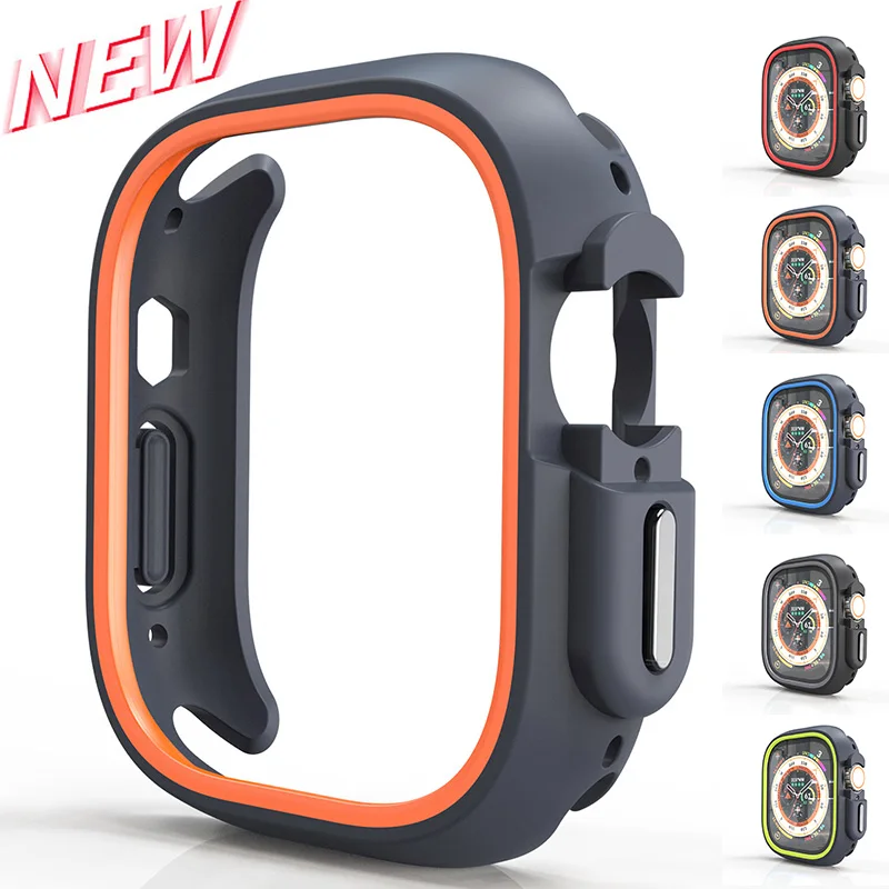TPU-Cover-for-Apple-Watch-Ultra-Case-49mm-44mm-45mm-41mm-Protective ...