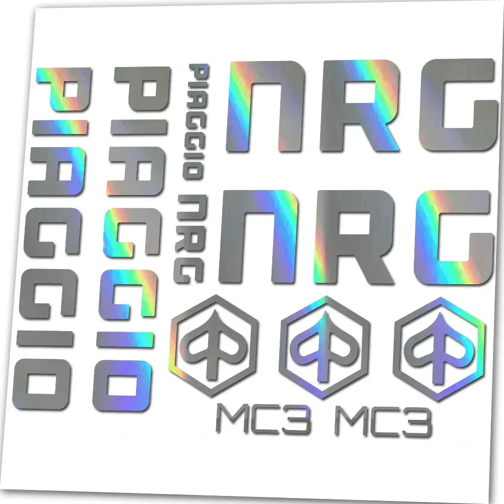For PIAGGIO NRG MC3 Decals / Sticker Set - High Quality Vinyl ...