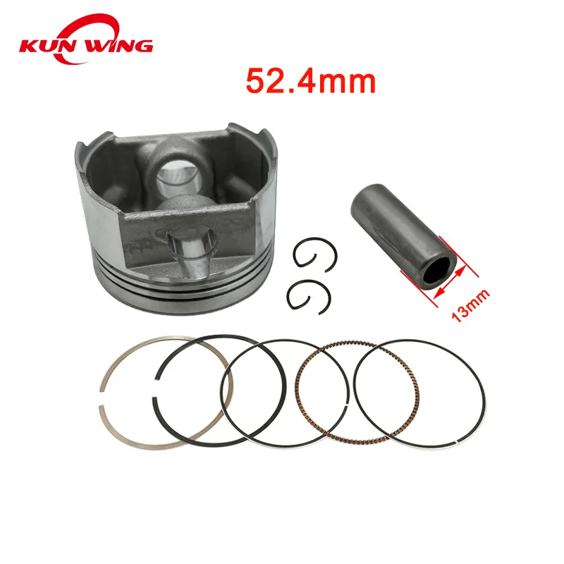 52.4MM Piston Kit For Honda PCX125 LEAD125 Click Vario 125i Nss Forza ...