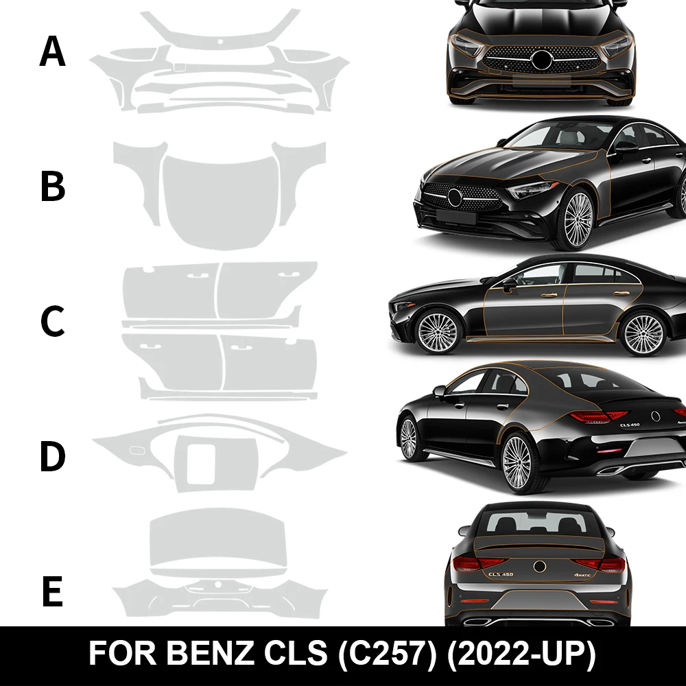 TPU-Invisible-Car-Paint-Protection-Film-Clear-Bra-PPF-Decal-Kit-for ...