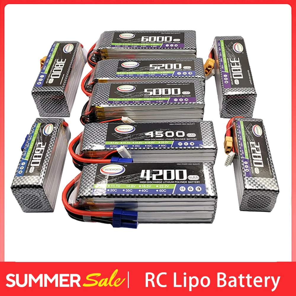 5S-RC-Lipo-Battery-18-5V-3300mah-3500mah-4200mah-5000mah-5200mah ...