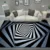 3d Vortex Illusion Carpet Entrance Door Floor Mat Abstract Geometric ...