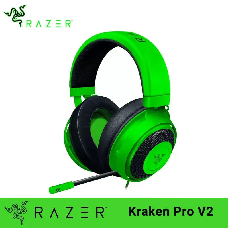 Razer-Kraken-Pro-V2-auriculares-para-videojuegos-cascos-con-cable-y ...