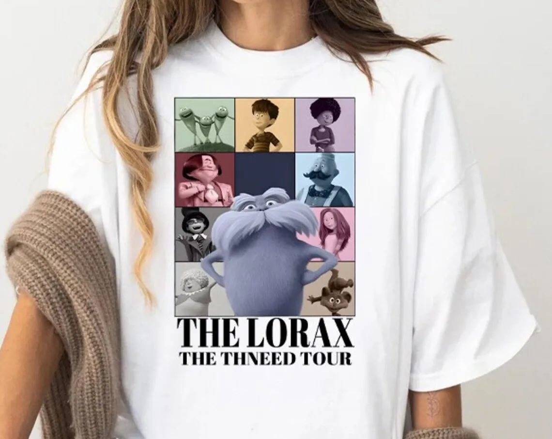 Camiseta-de-la-gira-Lorax-Thneed-camiseta-de-cumplea-os-sudadera-de-la ...
