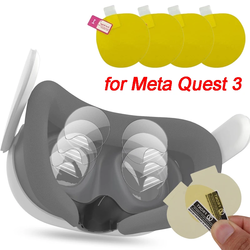 Soft-Protective-FIlm-For-Meta-Quest-3-Quest3-VR-Headset-Helmet-TPU-Lens ...