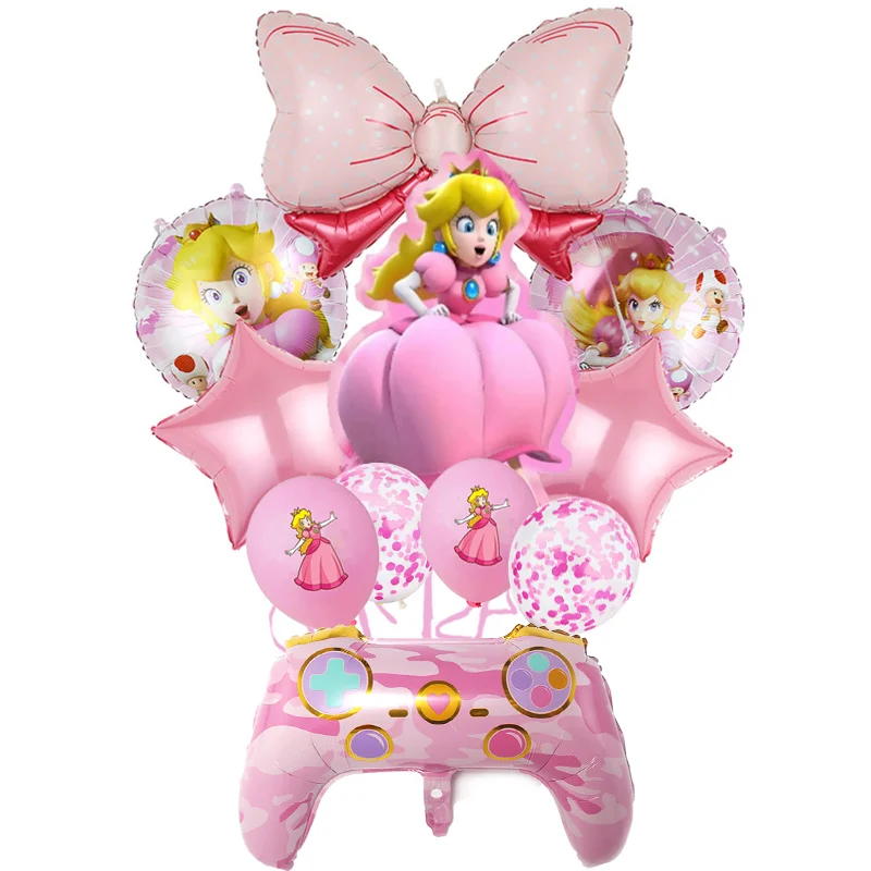 Super-Mario-Bros-Balloon-Set-Princess-Peach-Balloons-Suit-Party ...