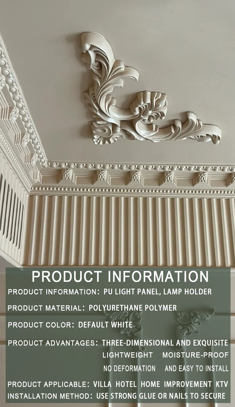 Vaulted Crown Molding Blocks