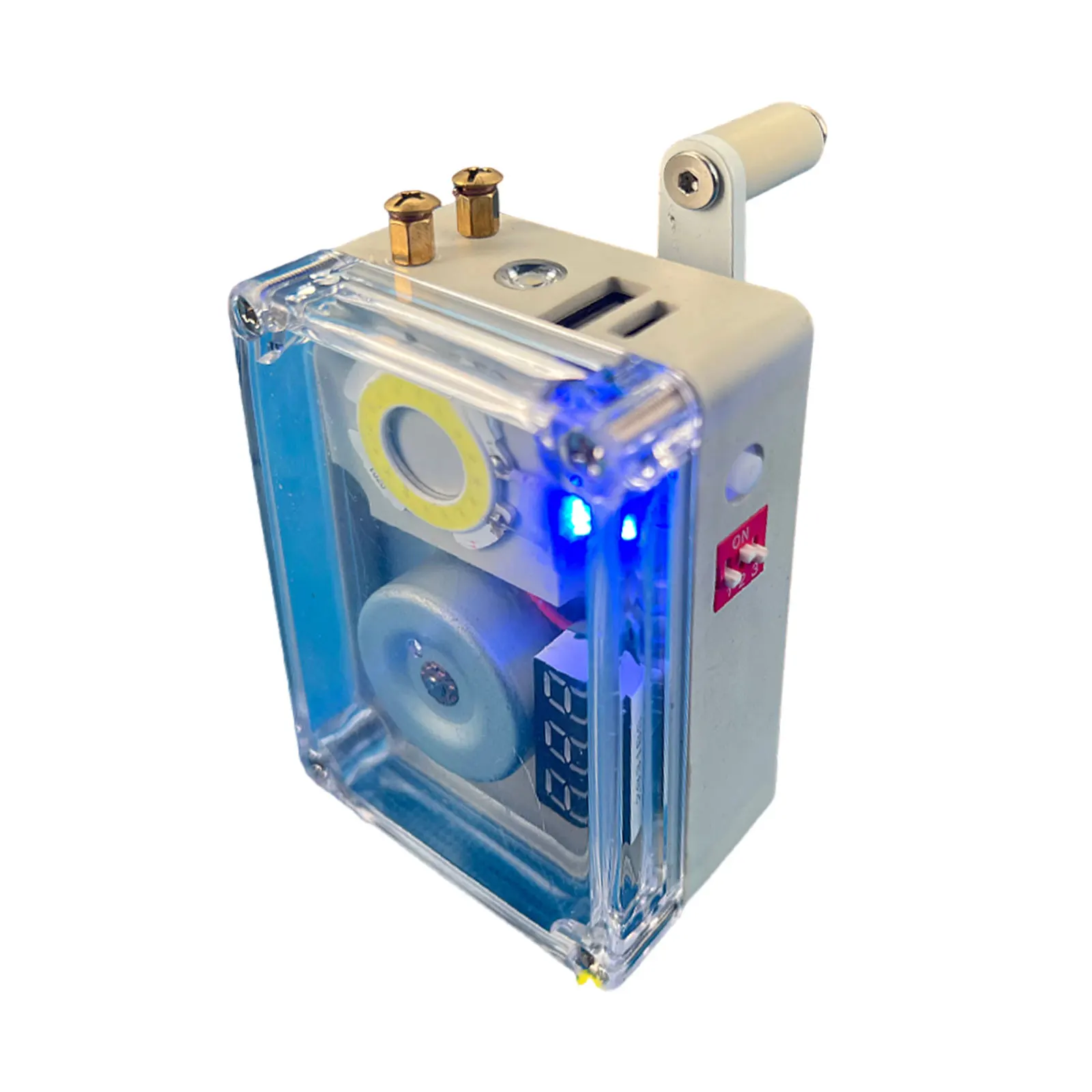 DIY-Small-Power-Hand-Generator-5-V-1A-Physics-teaching-equipment ...