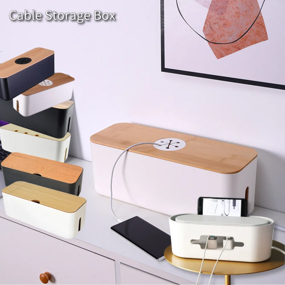 Storage & Organization cable and remote storage box cable storage box ...