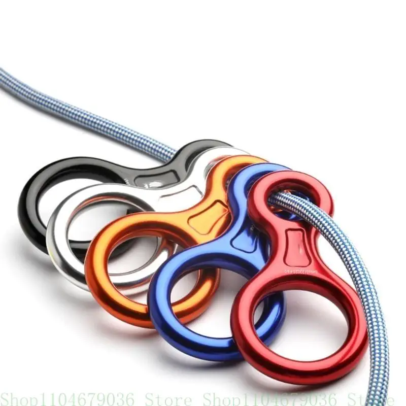 Heavy Duty 35KN Figure 8 Descender for Rock Climbing and Abseiling ...