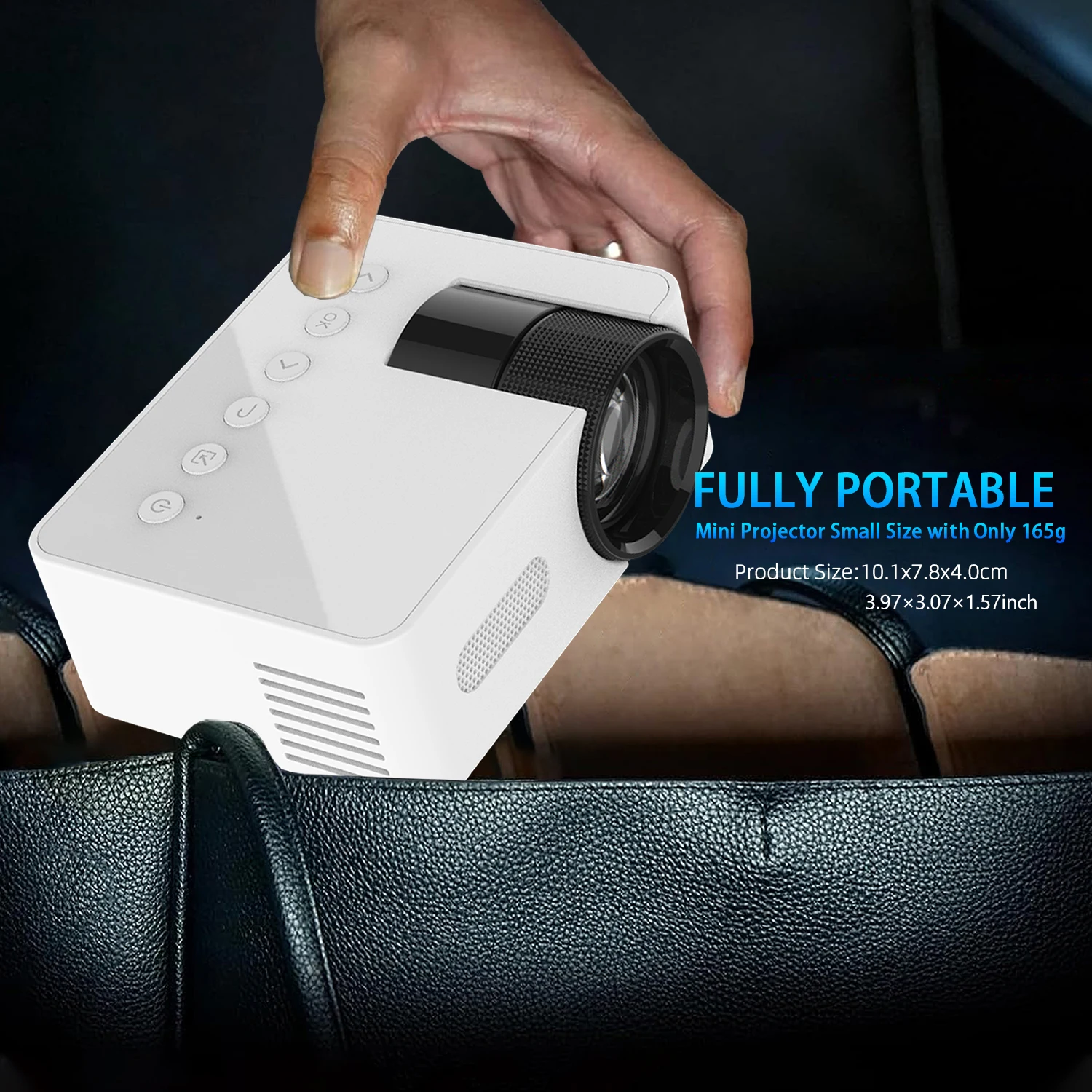 YT100-Mini-Projetor-Dom-stico-de-Alta-Defini-o-Projetor-Exterior-Conex ...