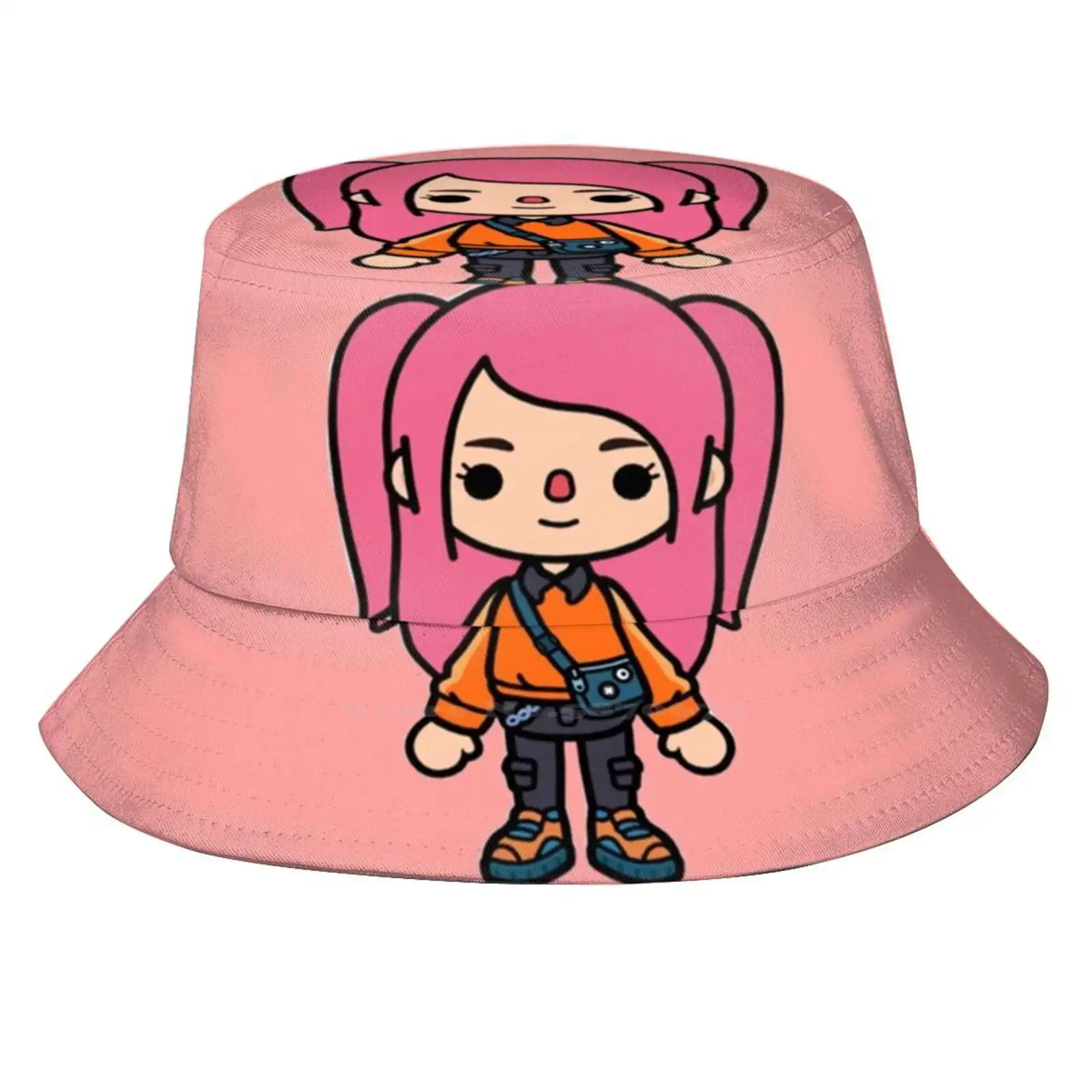 Toca-World-Unisex-Fisherman-Hats-Cap-Toca-Boca-Toca-Boca-Toca-Boca-Toca ...
