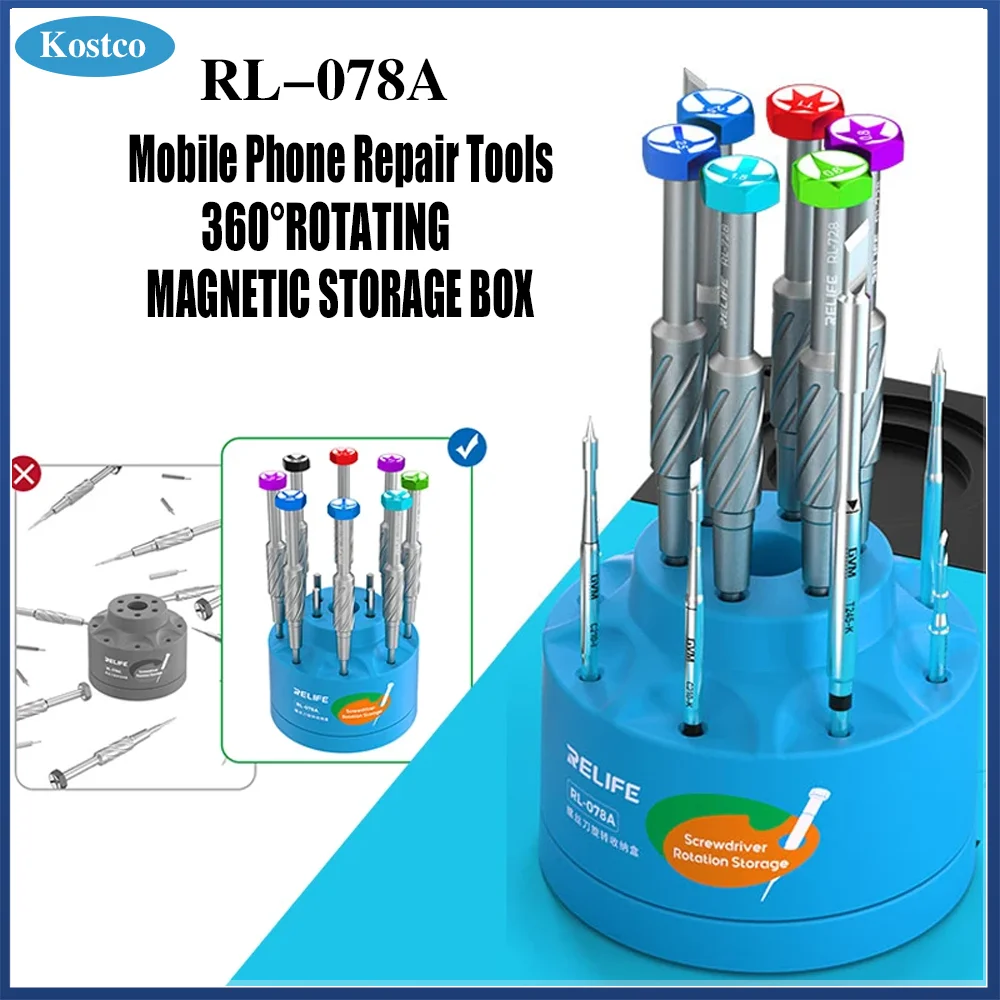 RELIFE-RL-078A-Multifunctional-Screwdriver-Storage-Box-Rotating-Box-360 ...