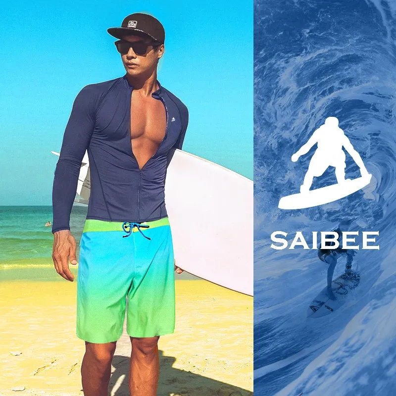 SAILBEE-Protect-Surfing-Rash-Guard-Men-Swimwear-Long-Sleeve-Swimsuit ...
