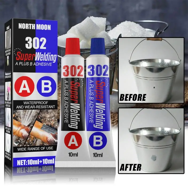 Super-AB-Glue-Iron-Stainless-Steel-Aluminium-Alloy-Glass-Plastic-Wood ...