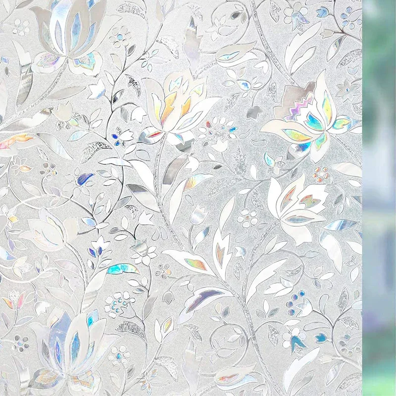 Window-Privacy-Film-Sun-Blocking-Removable-Window-Sticker-Decorative ...