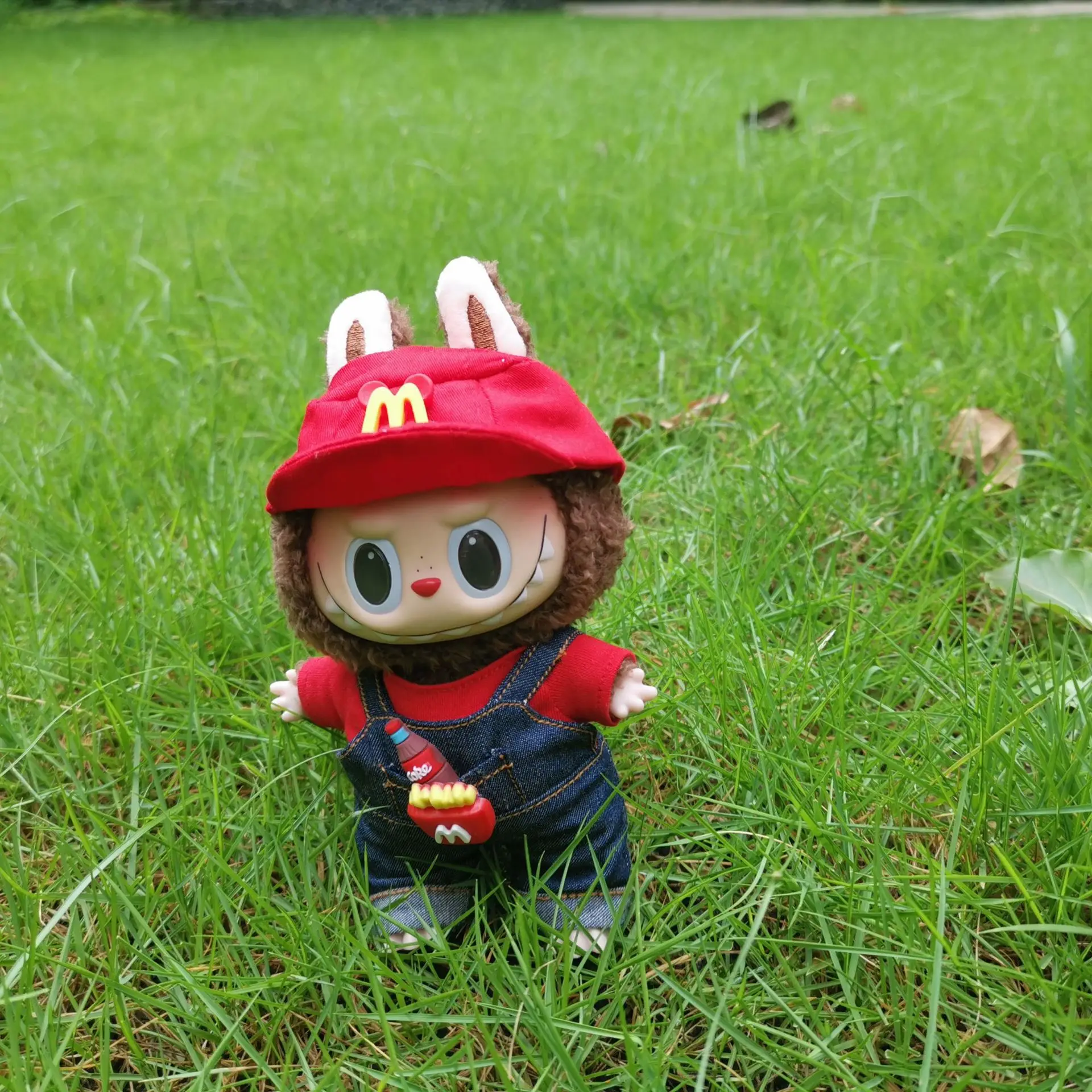 2024-Top-selling-17cm-Labubu-Clothing-Workpants-Set-Labubu-Doll ...