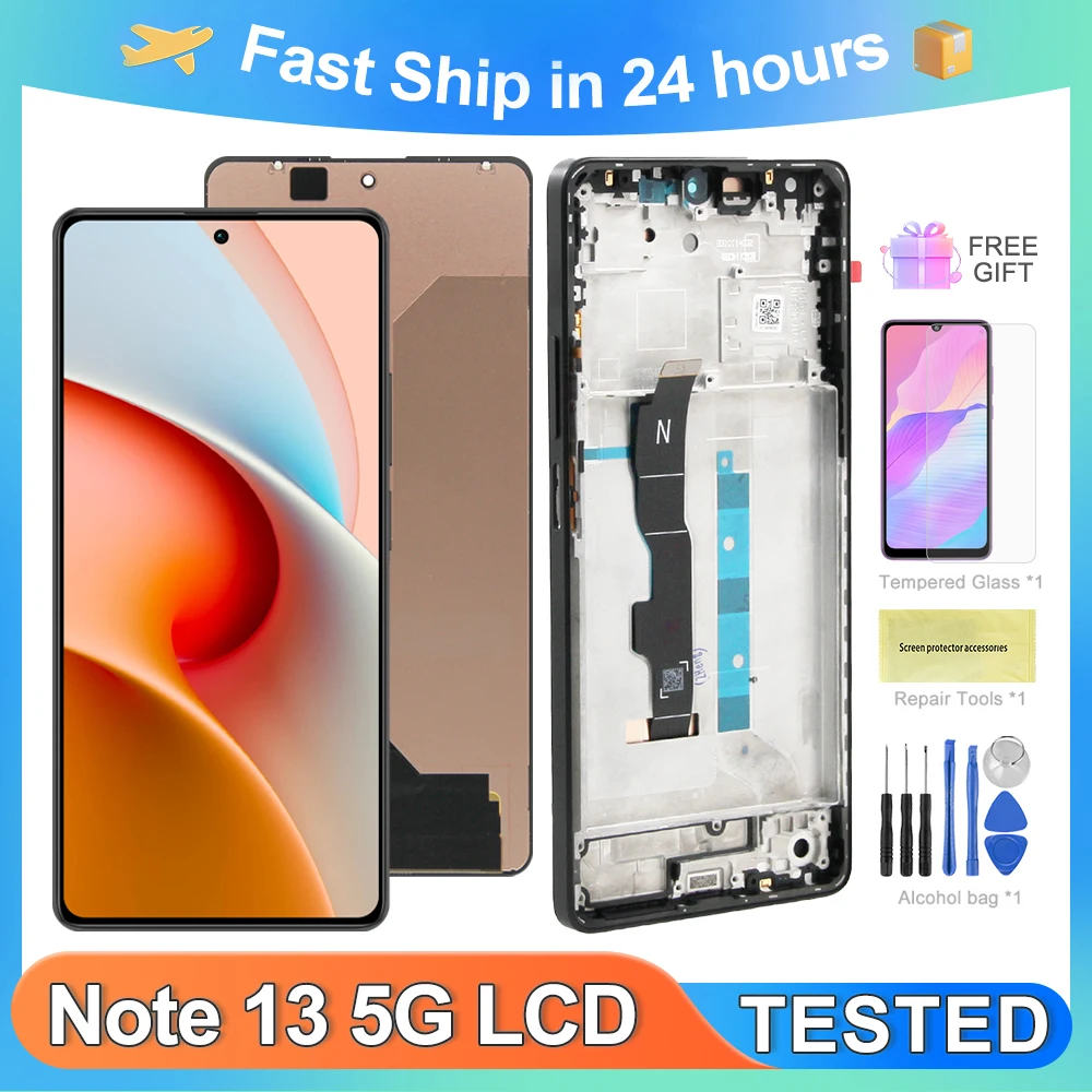 For-Xiaomi-Redmi-Note-13-5G-For-Ori-6-67-Redmi-Note13-5G-2312DRAABC-LCD ...