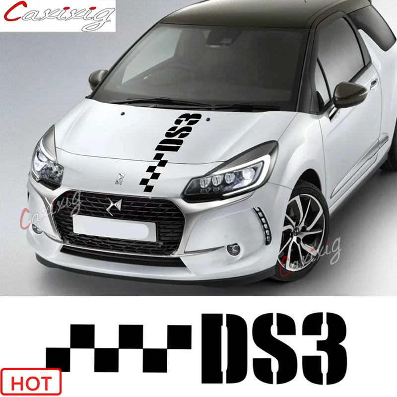 Car-Bonnet-Sport-Stripe-Racing-Styling-Auto-Hood-Engine-Cover-Decor ...