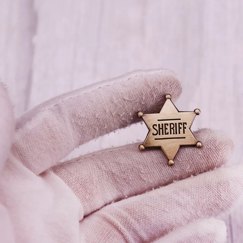 Pink Sheriff Badge