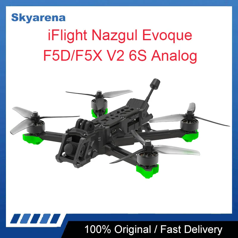 iFlight-Nazgul-Evoque-F5-V2-Analog-6S-5inch-FPV-Drone-BNF-F5X-F5D ...