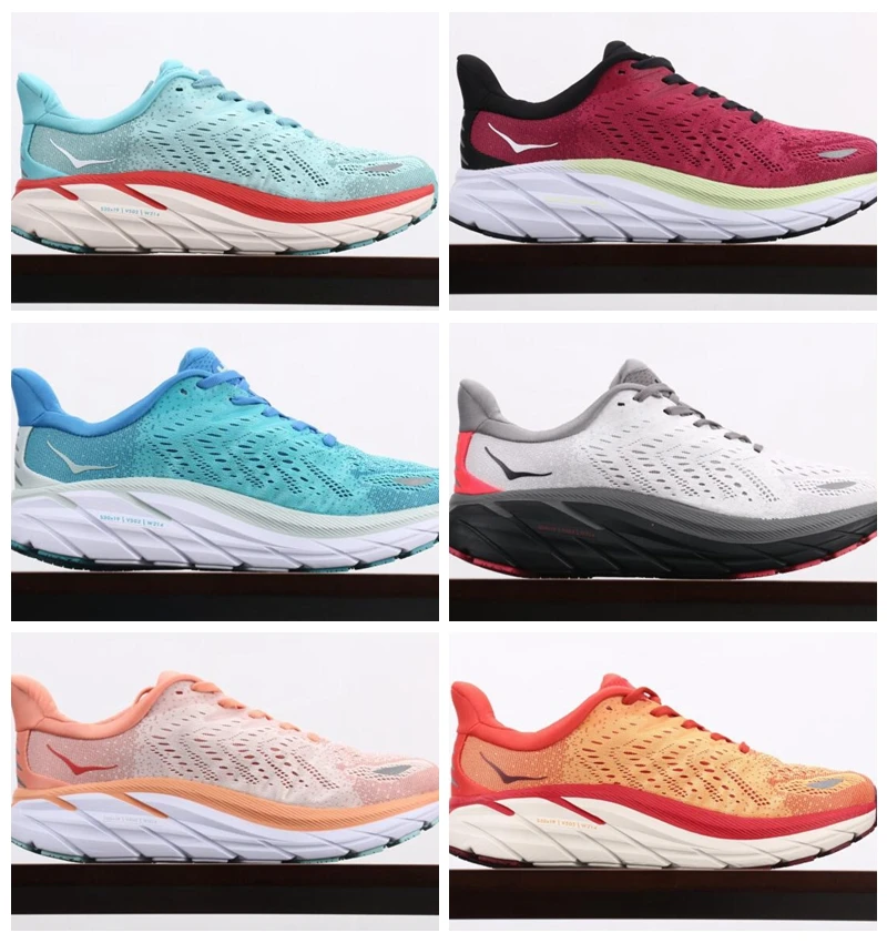 Top Brand Clifton 8 Running Shoes Mens and Women's Lightweight ...