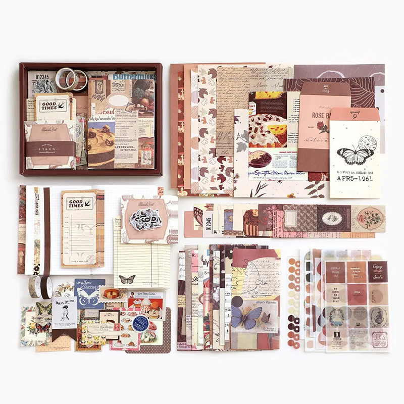 Vintage Hand Book Journal Book Chronicle Notebook Kawaii Sticker Gifts ...