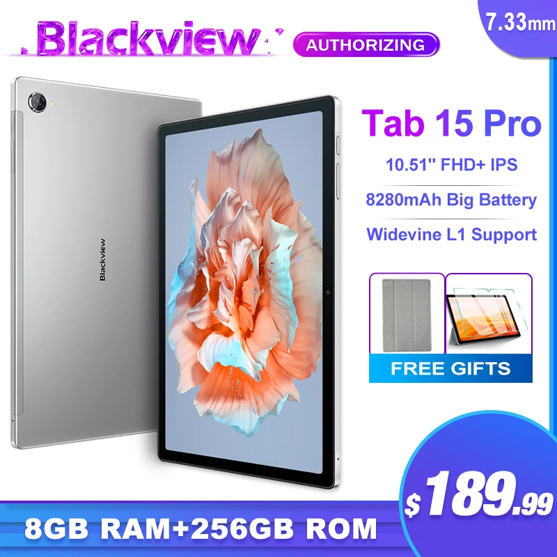 Blackview Tabletas Tab 15 Pro, 8GB, 256GB, 10,51 pulgadas, FHD + IPS ...