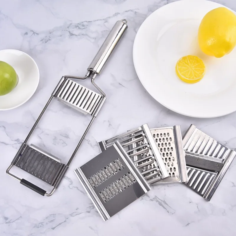 Shredder-cortador-de-a-o-inoxid-vel-manual-port-til-vegetal-slicer-f ...